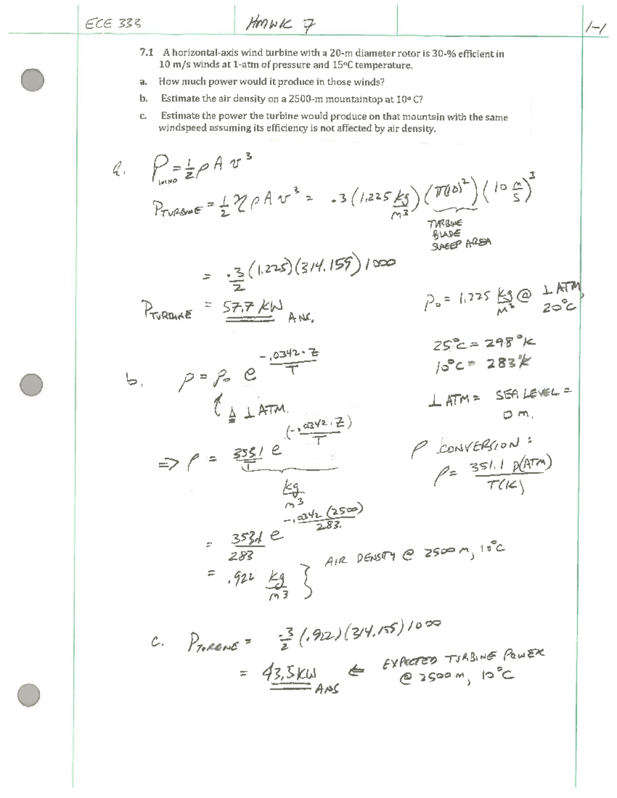 ECE333 Hmwk 7 Soln Spring 2018 - Engineering Economics - Studocu