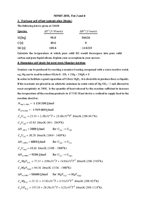 Ellingham diagrams - 47988 - SUN - Studocu