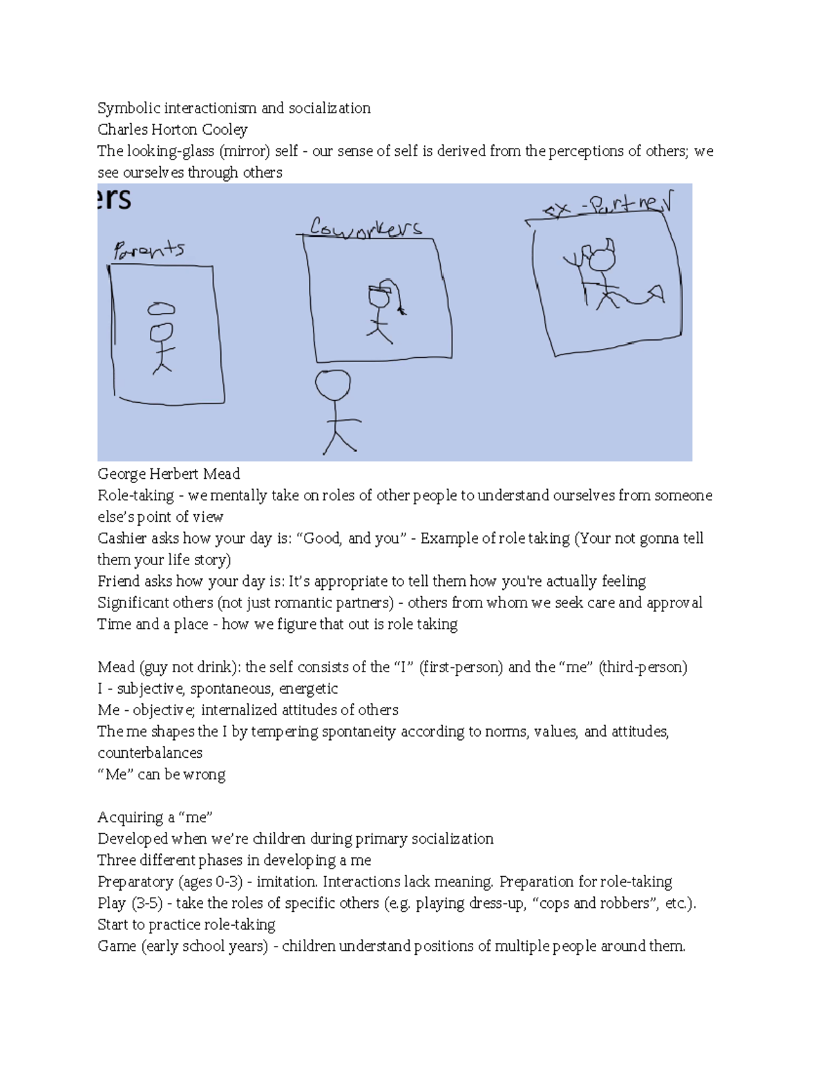 Sociology 13, Socialization 2 Unit 4 - Symbolic interactionism and ...