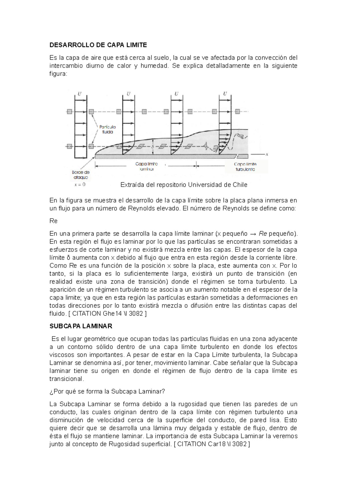Desarrollo DE LA CAPA Limite- Erika - DESARROLLO DE CAPA LIMITE Es la ...
