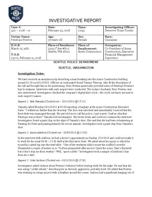 Fingerprint Lab Report - Case IN YOUR CASE NUMBER Page 1 of 3 UNH ...