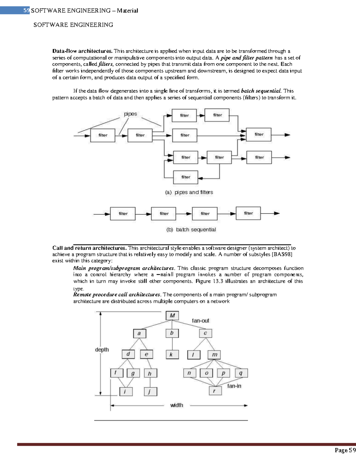 Software Engineering Notes-64-70 - SOFTWARE ENGINEERING Data-flow ...