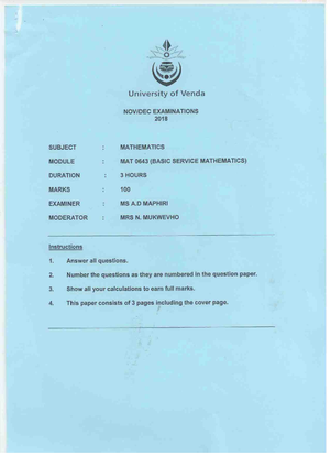 Worksheet 6 Financial Documents and Tariff Systems Grade 11 Math ...