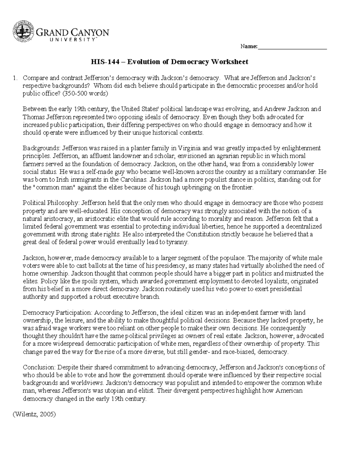 HIS-144.T-3.Evolution of Democracy - Name:______________________ HIS ...