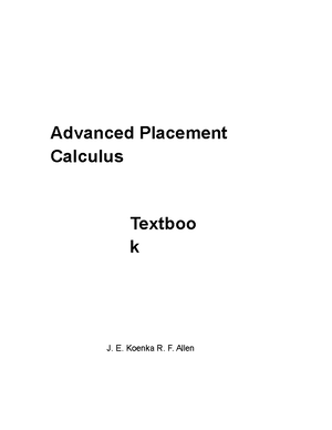 Math 186 LEC101 Lecture 24 Notes- modelling with Riemann sums - Math ...