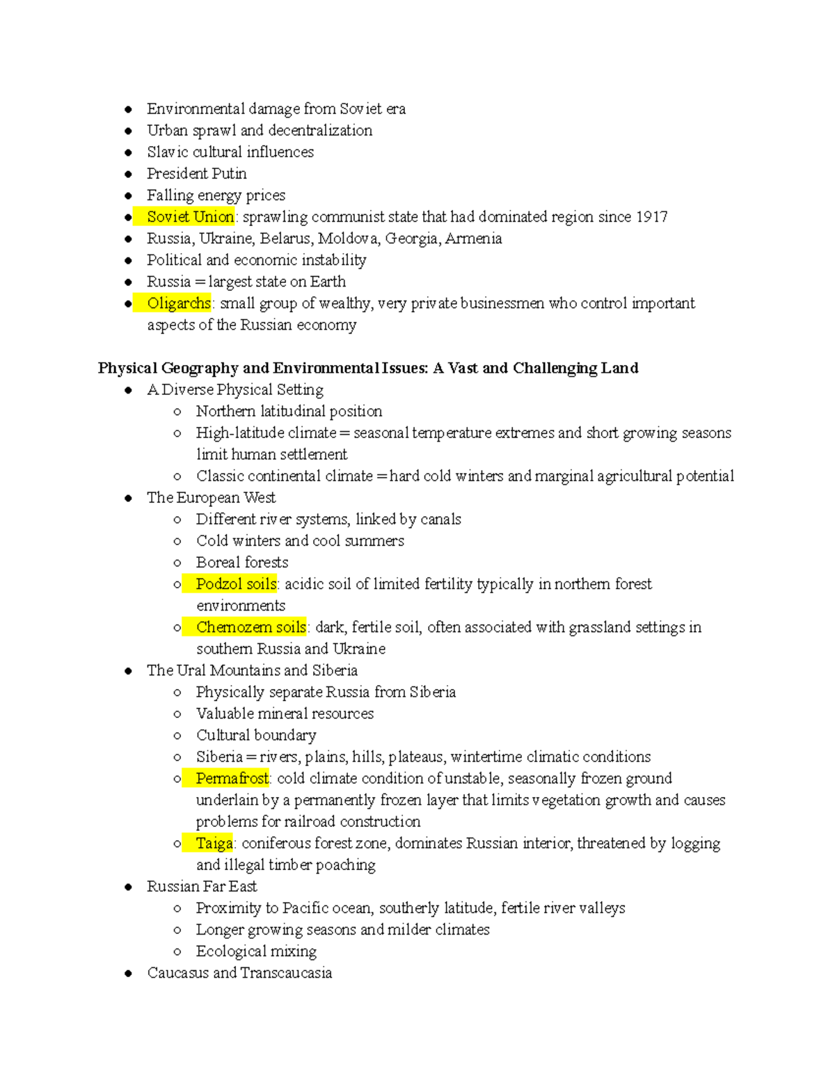CH 9 The Russian Domain - Chapter 9 notes for online textbook for GRY ...