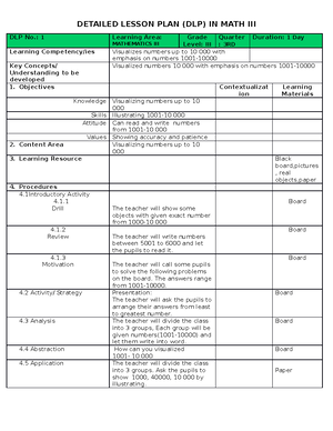 Lesson PLAN - Badminton - MISS Frias - LESSON PLAN P 11 Quarter/MELCs ...