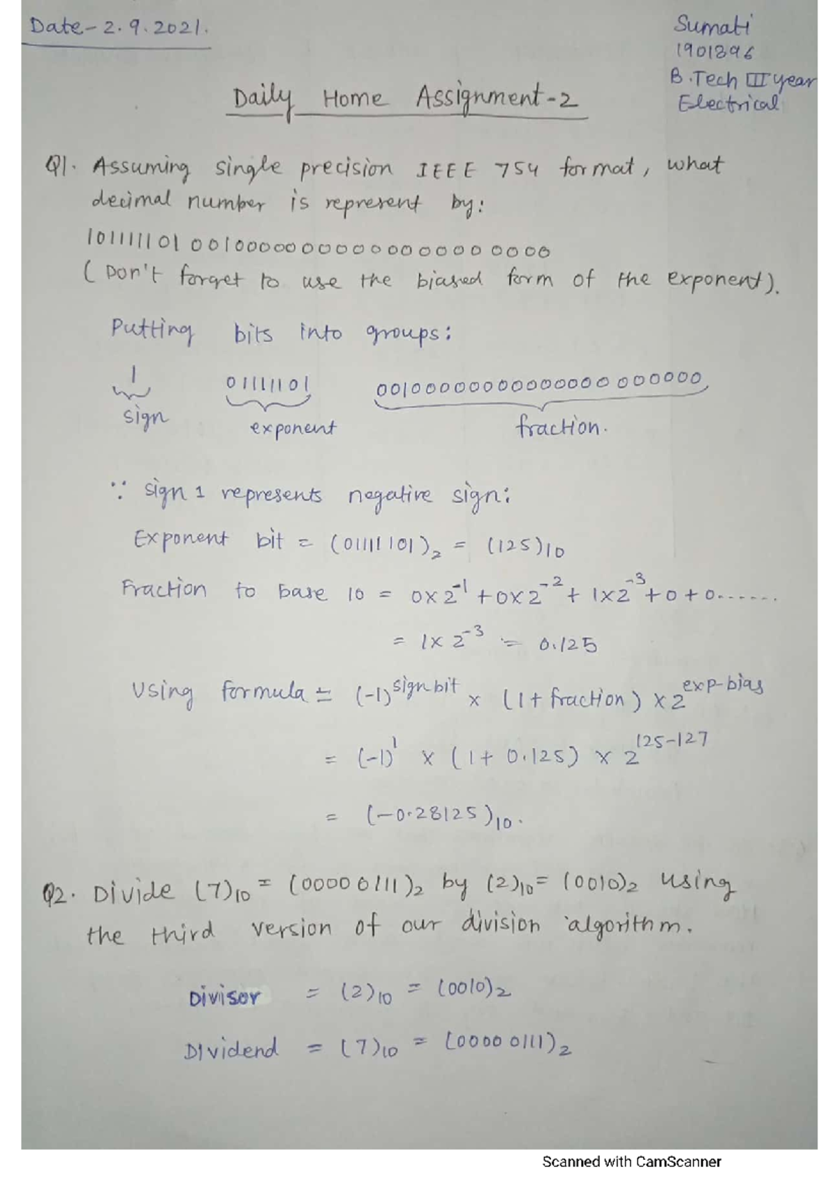 1901896 DHA2 - UNIT 2 DHAs - . ene aay ly exponent ing ACT OV) Sy. 1 ...
