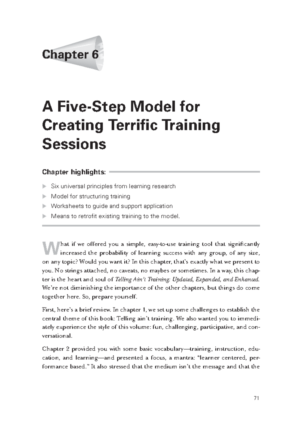 5 steps tp design a training module - W hat if we offered you a simple ...