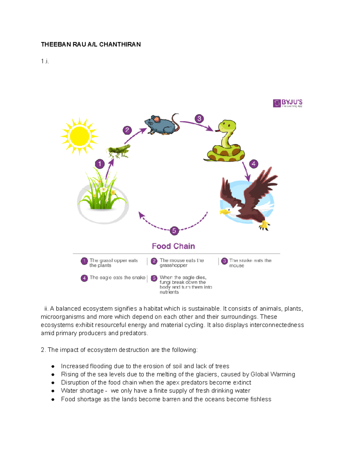 Tutorial 1- Theeban - nothing - THEEBAN RAU A/L CHANTHIRAN ii. A ...