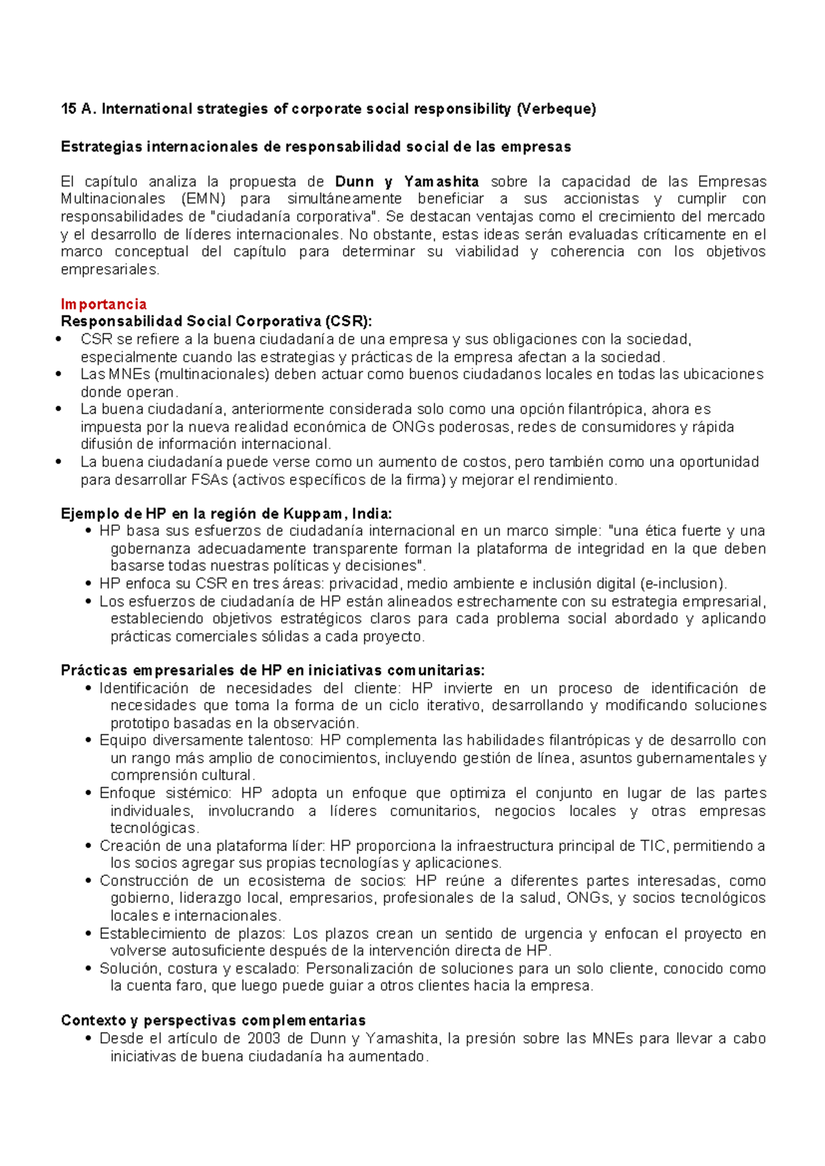 Verbeke 15 A - sdfg - 15 A. International strategies of corporate ...