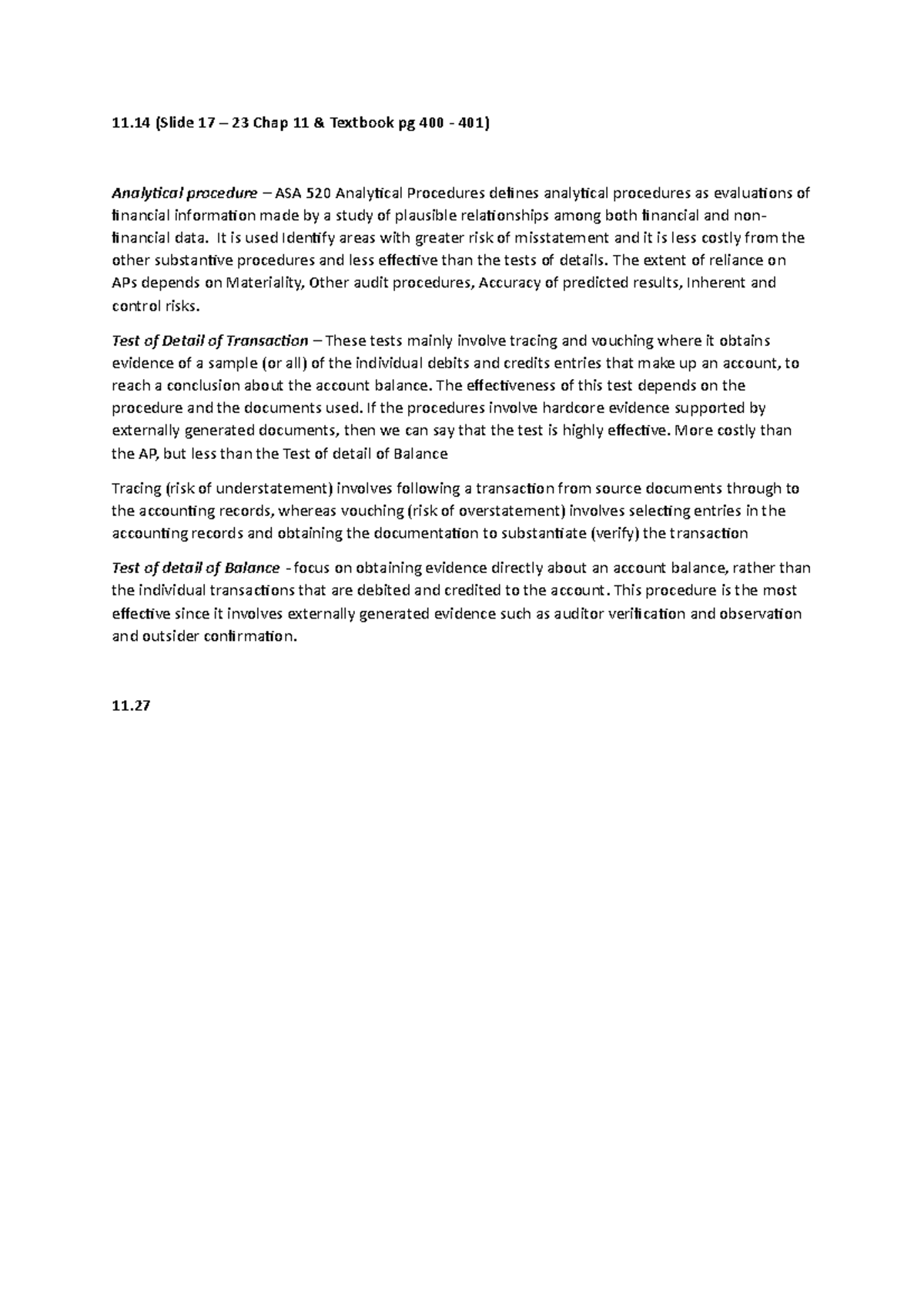 11 - Tutorial 11 answers for 2022 - 11 (Slide 17 – 23 Chap 11 ...