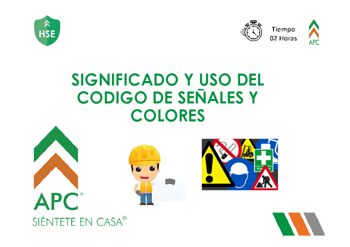 3. Significado y uso del Código de Señales y Colores-1 - SIGNIFICADO Y ...