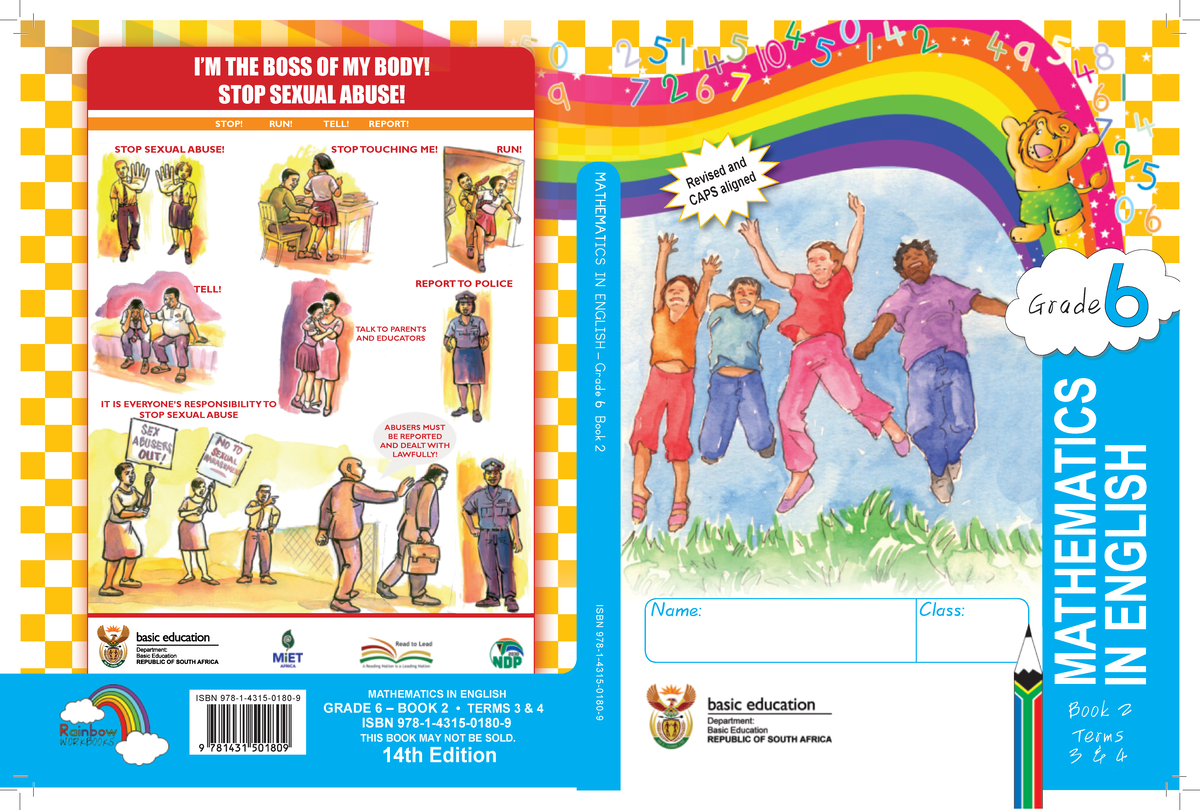 Grade 6 English book blue rainbow term 3 and 4 - Name: ISBN 978-1-4315 ...