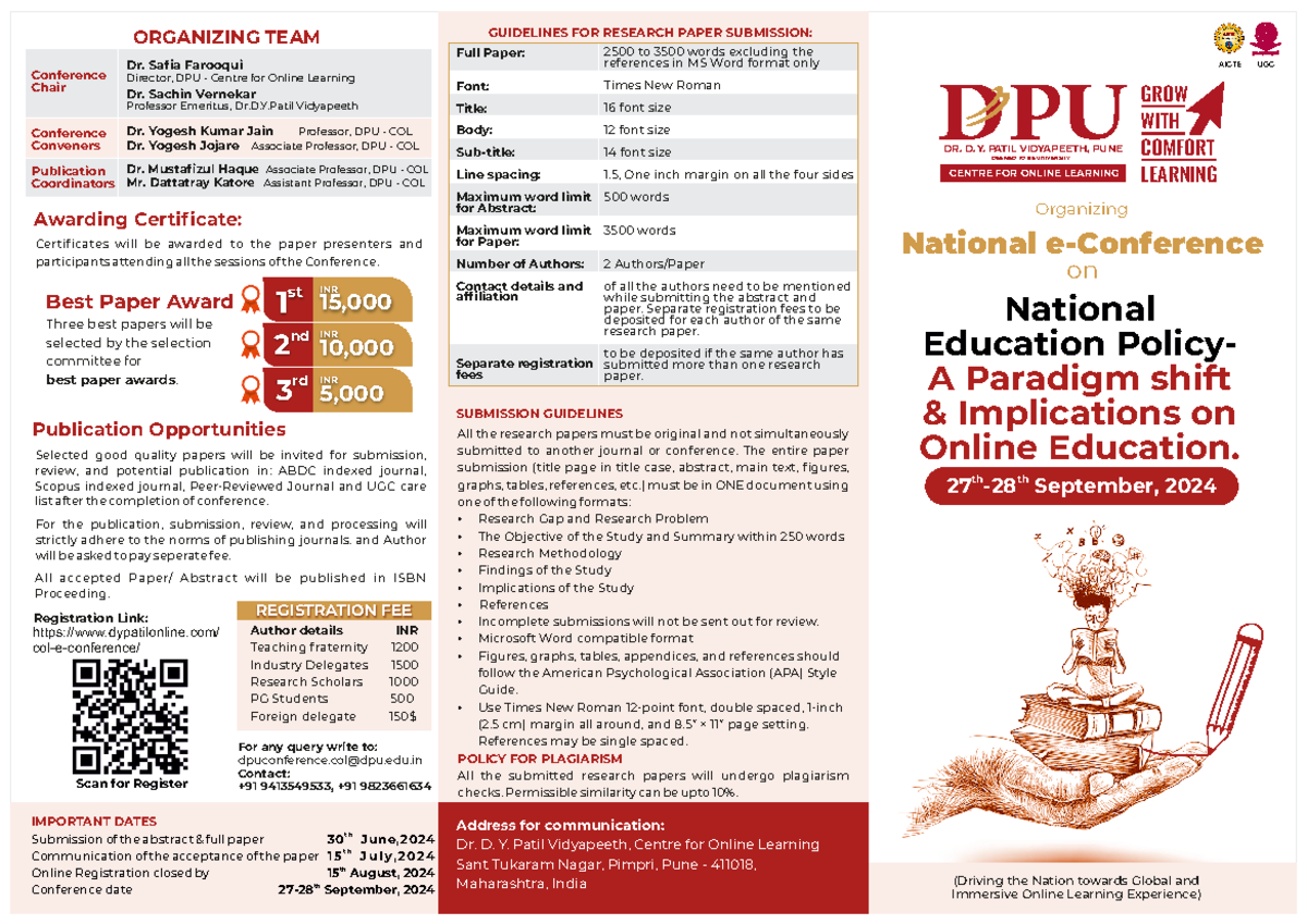 Conference brochure-2 - National e-Conference (Driving the Nation ...