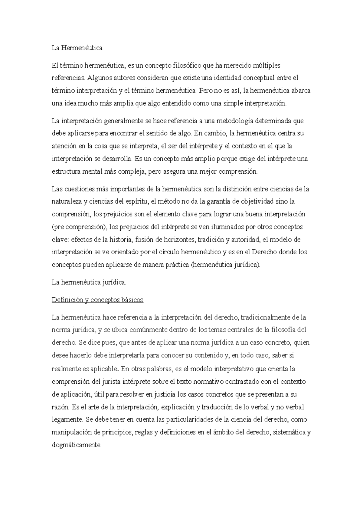 La Hermenéutica - El término hermenéutica, es un concepto filosófico ...