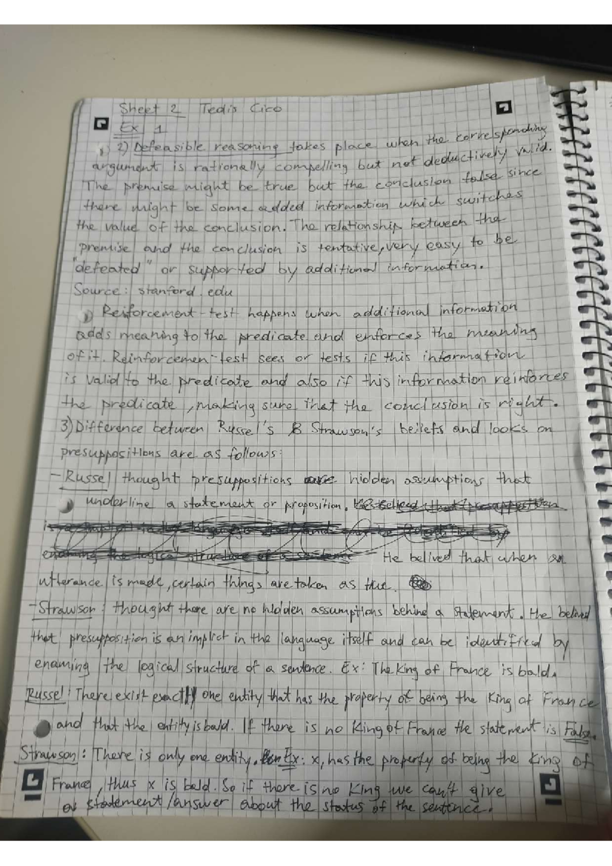Semantics Sheet Second Assignment Gives A Nice Introduction To