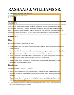 Module 3 Assignment - 3-2 Assignment: Costing Methods Emily White ...