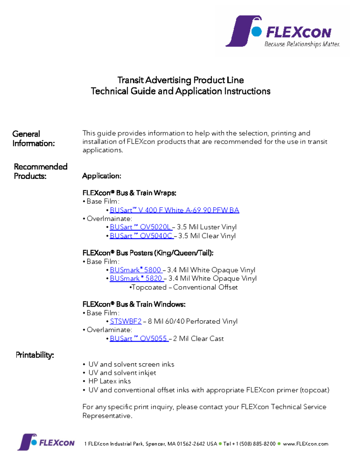 Transit Installation Guide - Transit Advertising Product Line Technical ...