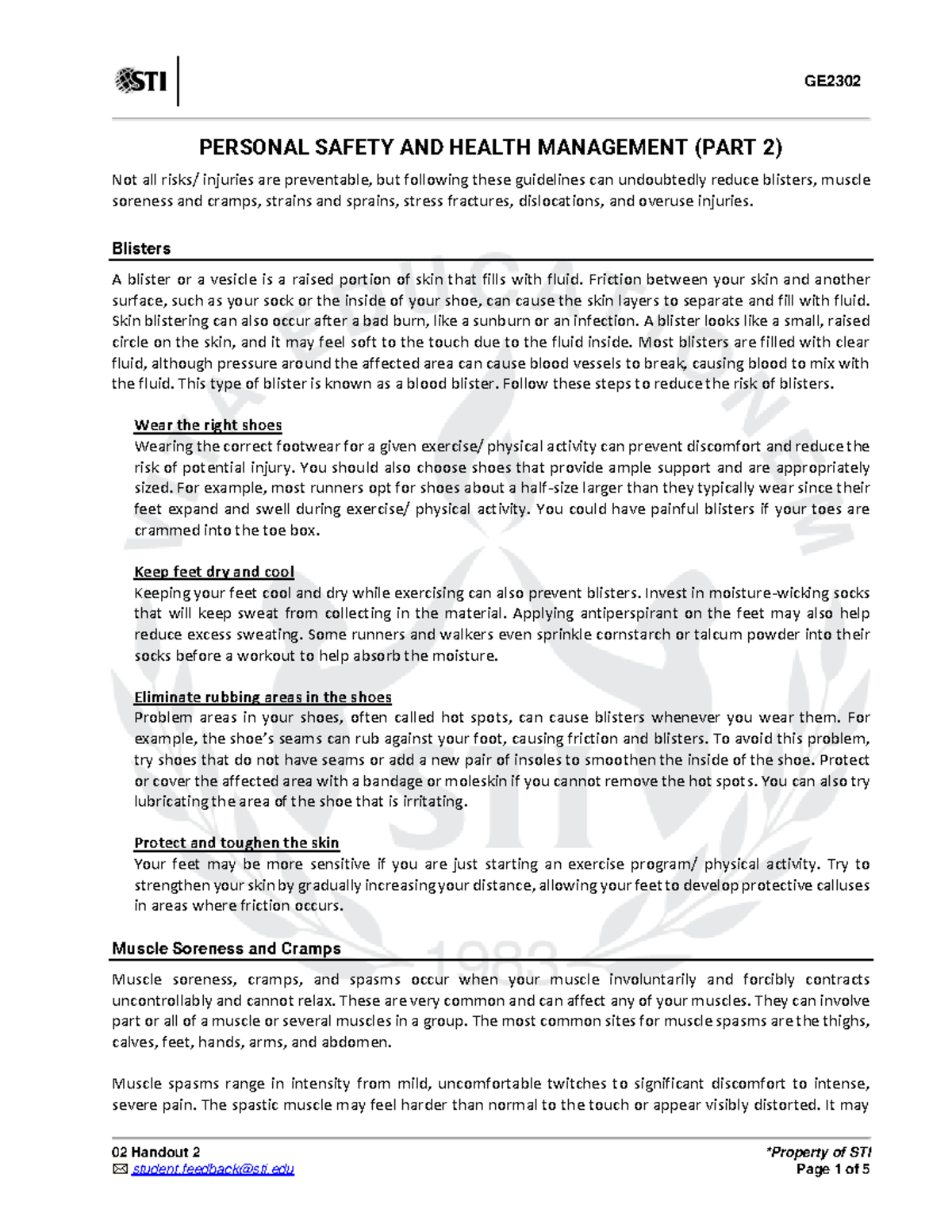 02 Handout-2 - This is a handout. - 02 Handout 2 *Property of STI ...