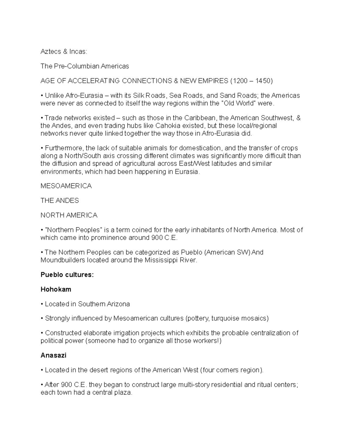 Information on Mesoamerican cultures: Aztec and Inca info - Aztecs ...