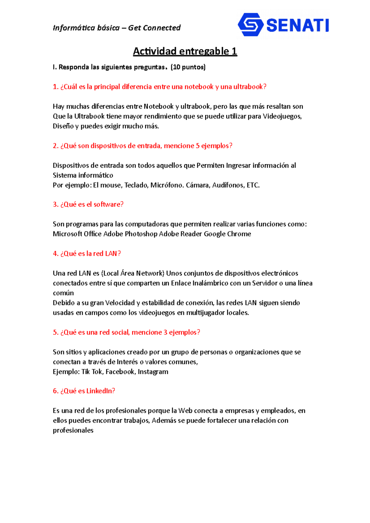 Entregable 01 De Informatica Basica Senati Informática Básica Get