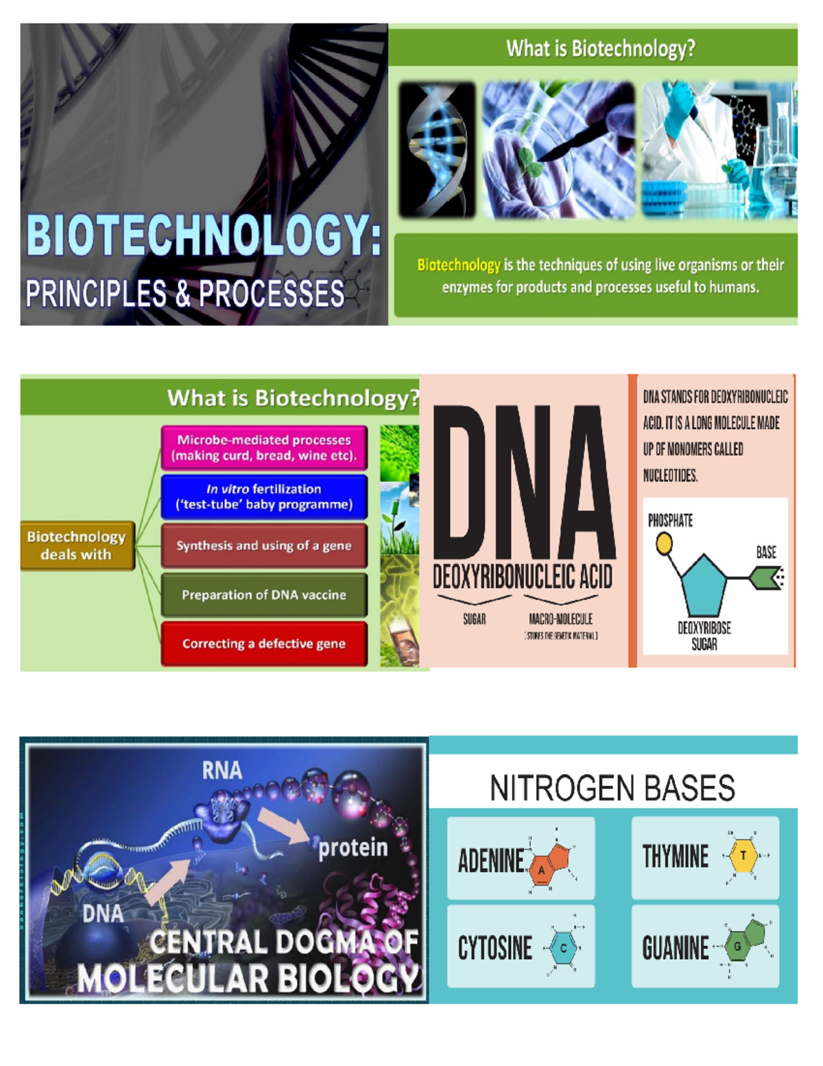 Gen Bio PPT - Copies of PPT lecture notes :) - What is Biotechnology ...