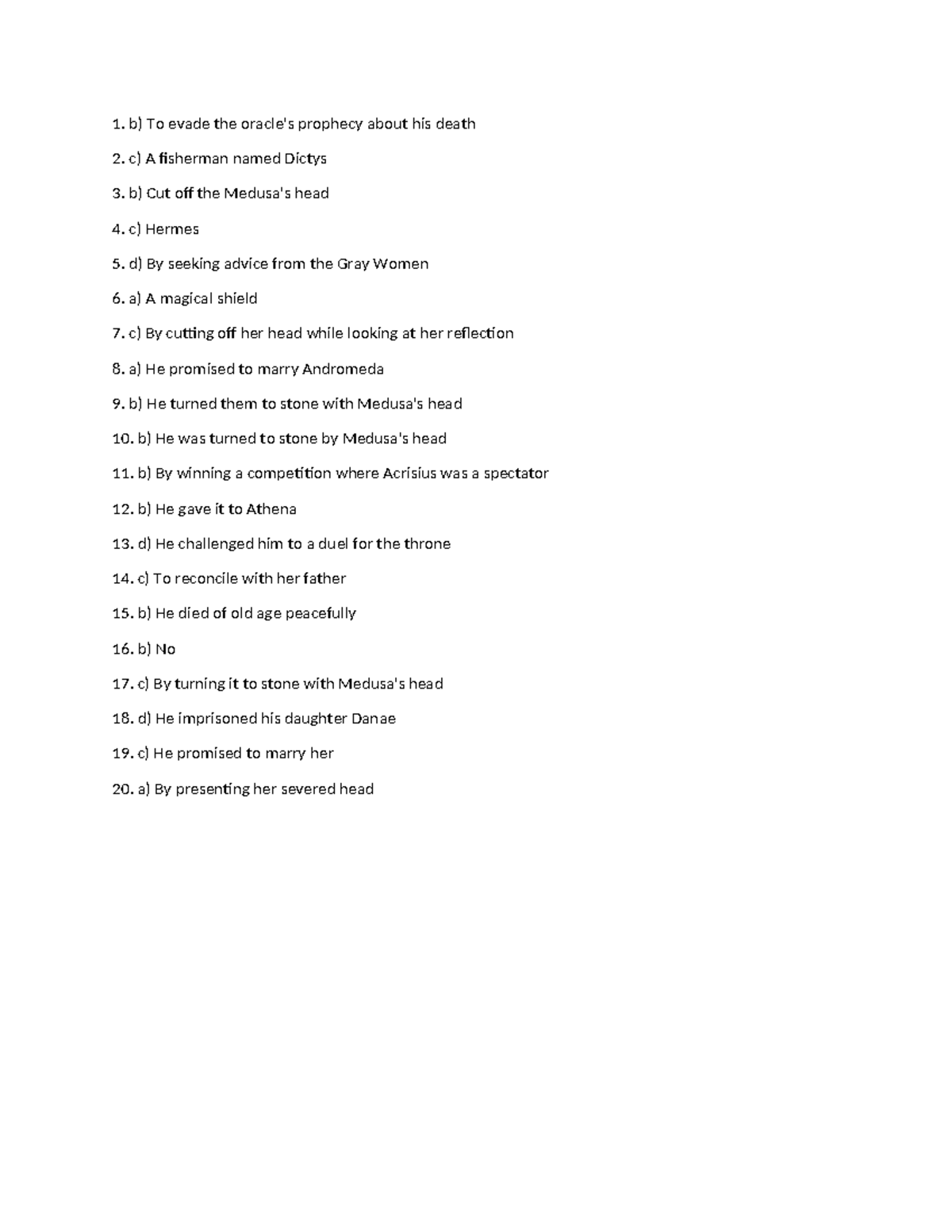 Gorgon key - b dwesg rw - b) To evade the oracle's prophecy about his ...