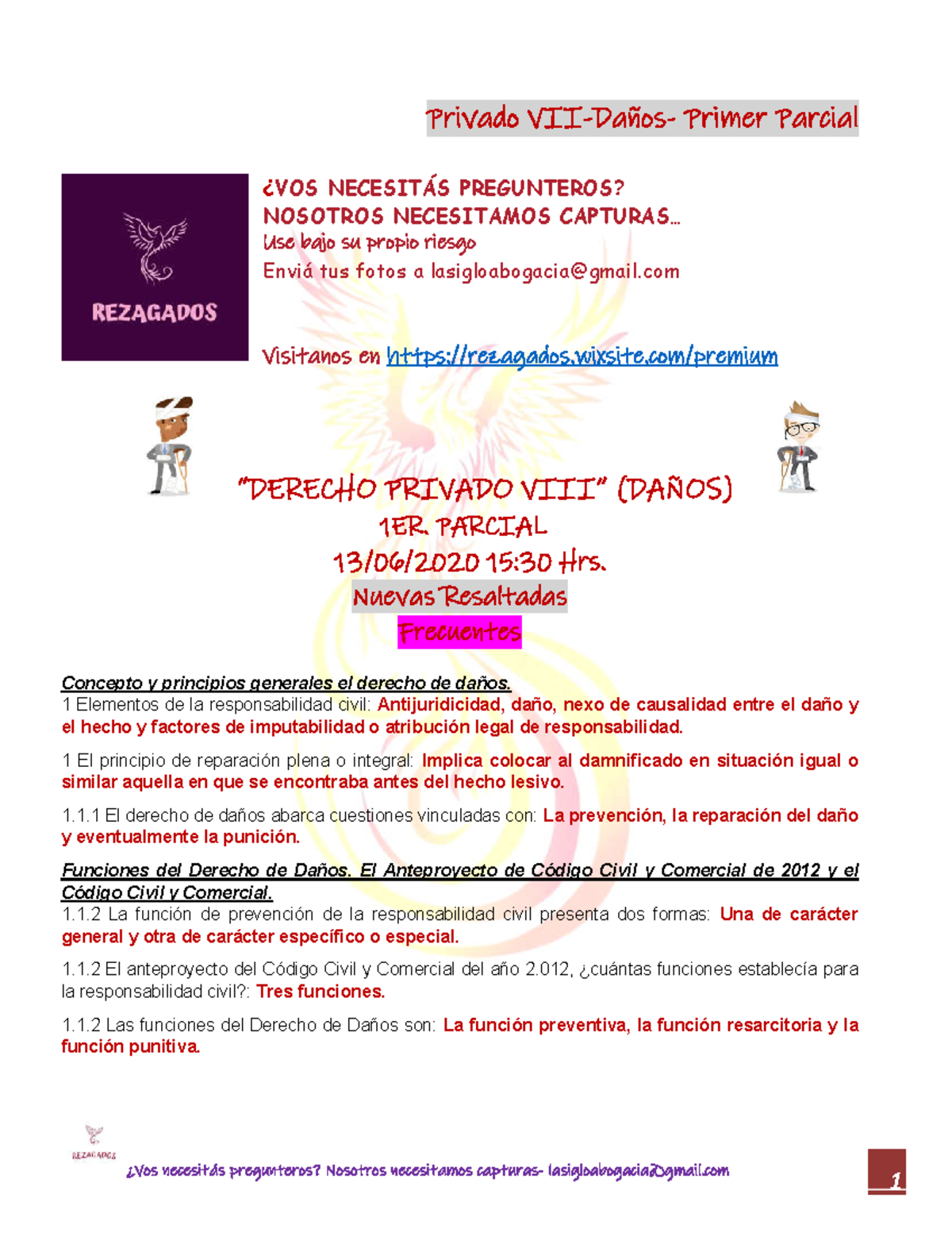 Parcial 13 Junio 2020 - Warning: TT: undefined function: 32 ¿Vos necesitás pregunteros? Nosotros ...