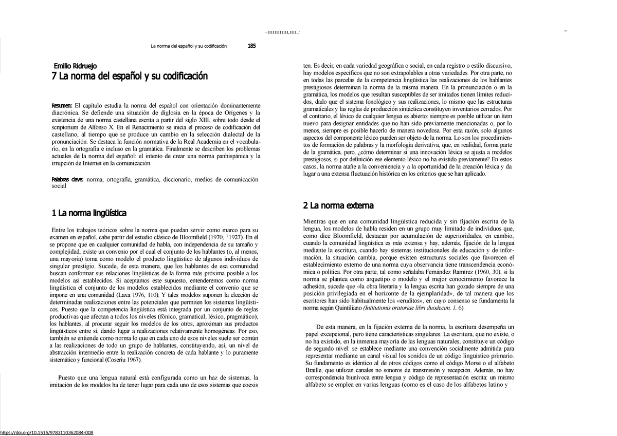 Ridruejo La%20norma%20del%20espa%c3%b1ol%20y%20su%20codificaci%c3%b3n ...