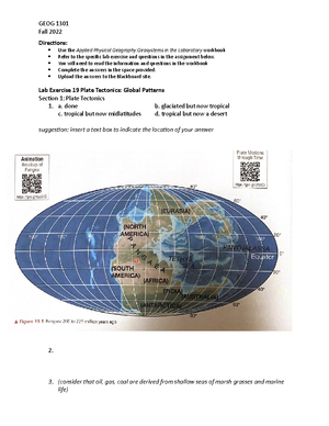 Task 10.04 applied exercise - GEOG 1301Fall 2022 Directions: Use the ...