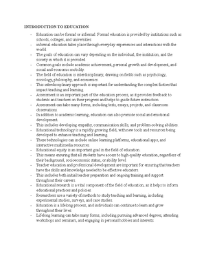 THE Development OF Modern Education IN Africa Notes 2 - THE DEVELOPMENT ...