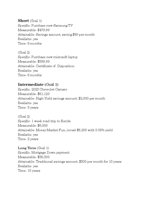 Personal Finance Notes Ch. 2 - Morgan Horton 22-23 - Chapter 2 Lesson 1 ...