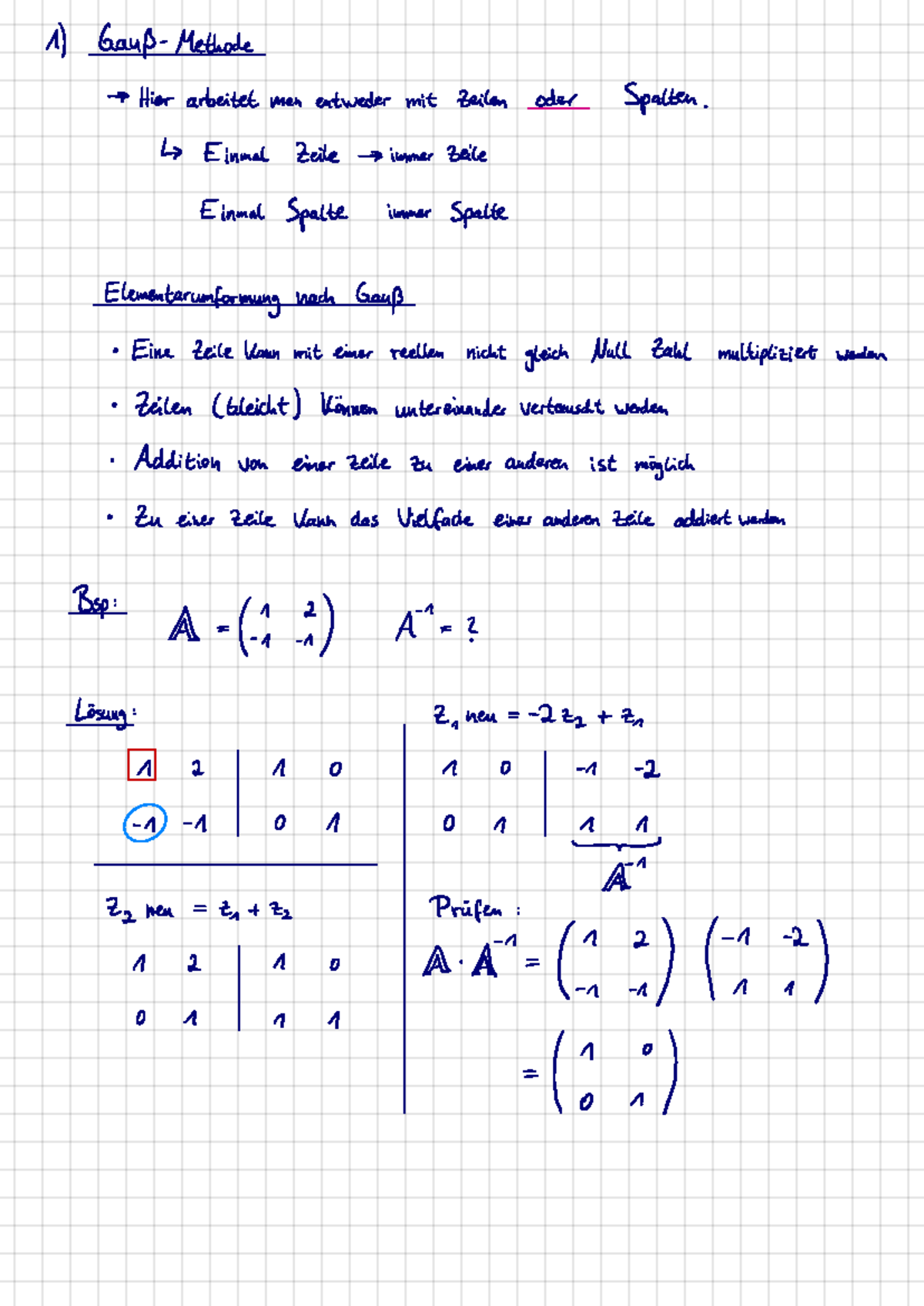 Matrizen und Determinanten - Teil 3 - kauftet → Hier arbeitet man ...