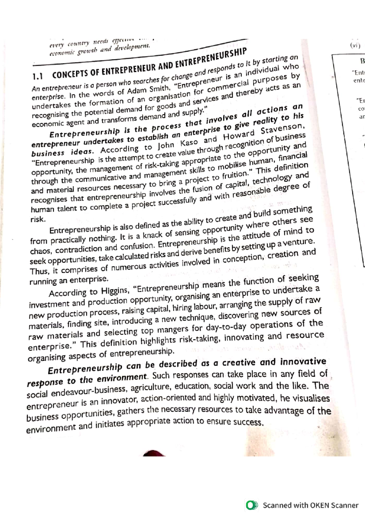 Project Management and Entrepreneurship (Unit 1) - every country needs ...