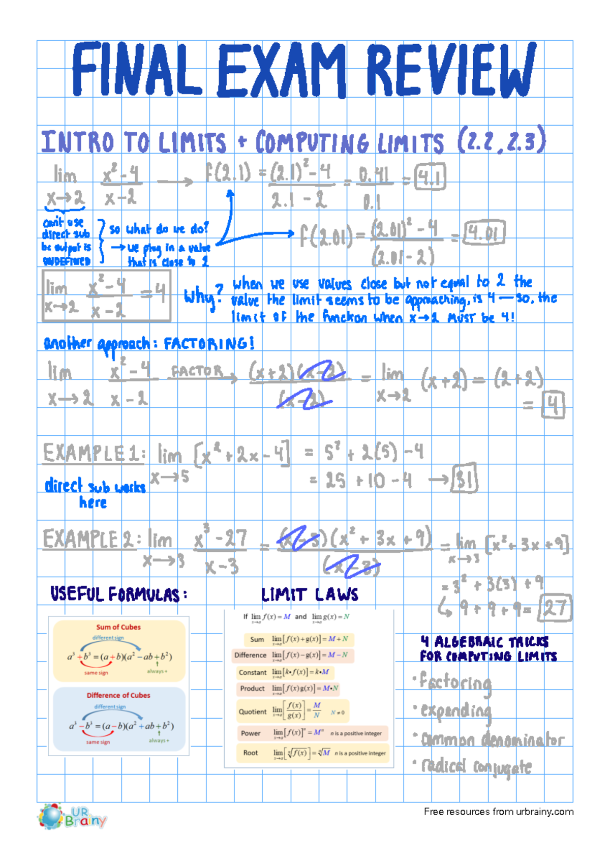 Final Exam Review mastersheet - ####### FINAL EXAM REVIEW INTRO TO ...
