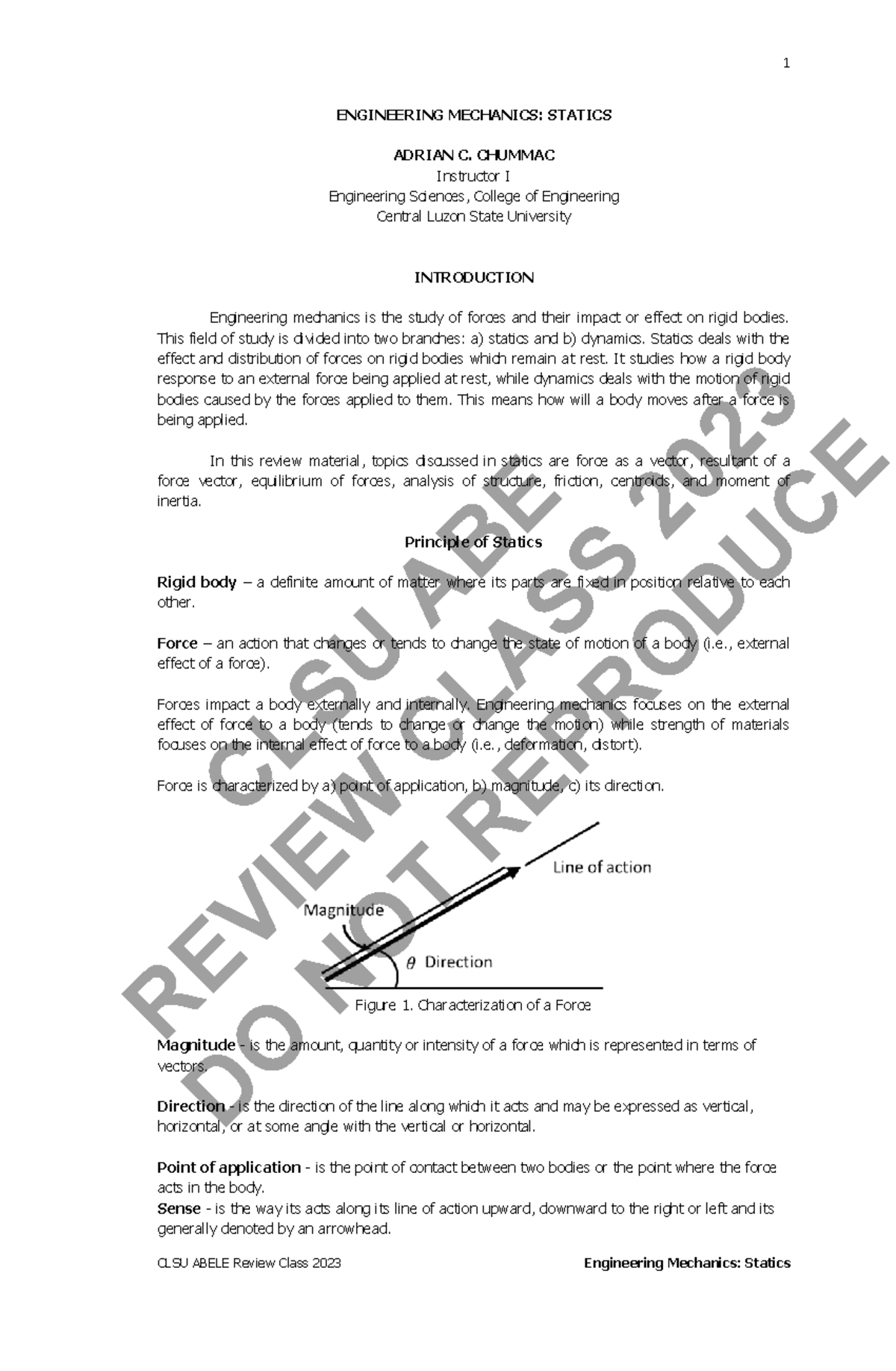 Volume 3 PART 1 - These materials provide a structured overview of core ...