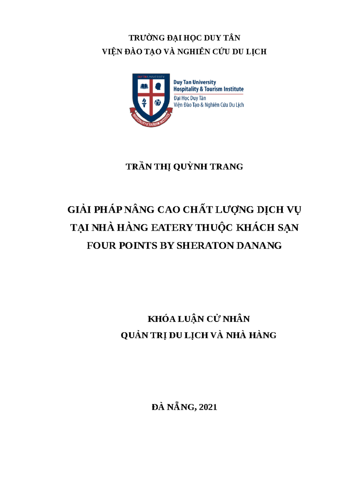 [123doc] - khoa-luan-tn-tran-thi-quynh-trang-6821 - TRƯỜNG ĐẠI HỌC DUY TÂN VIỆN ĐÀO TẠO VÀ ...