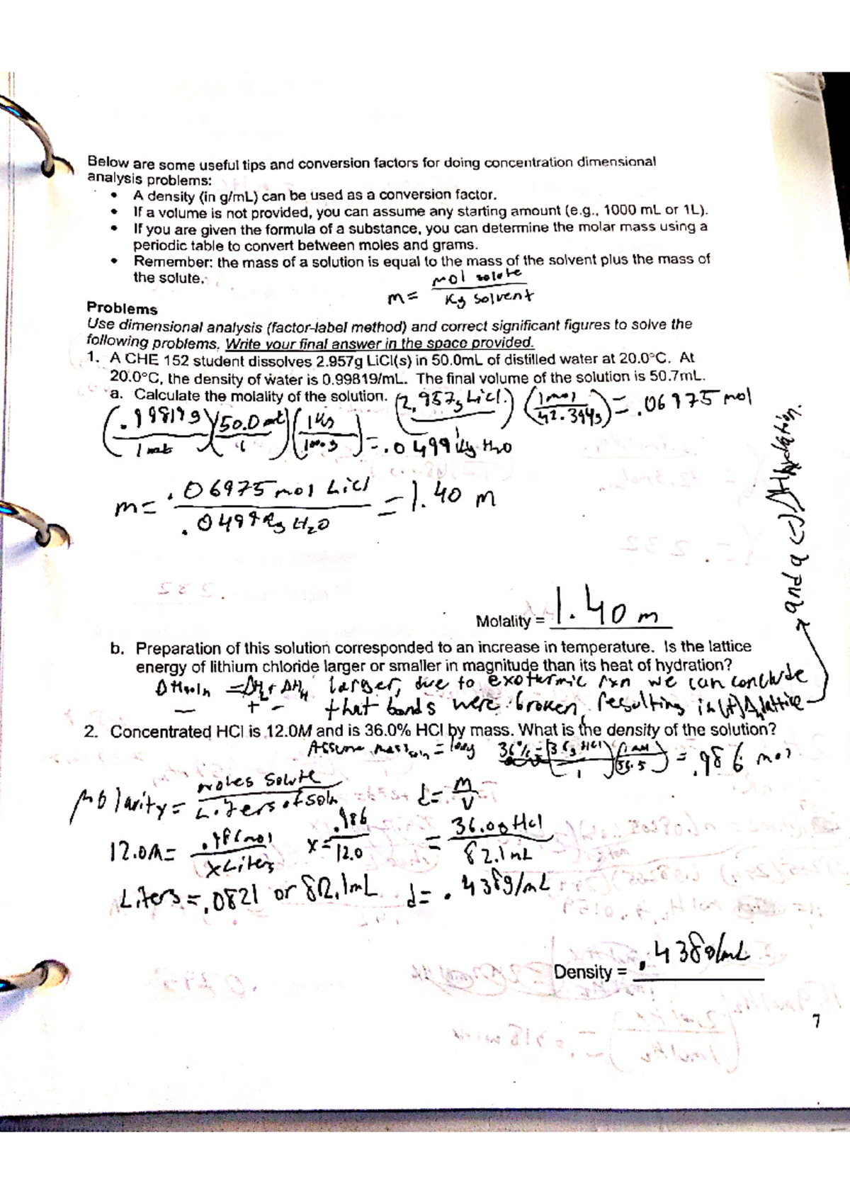 Lab 1 Gen Chem two answers temperature vs. time - CHE 152 - MCC - Studocu