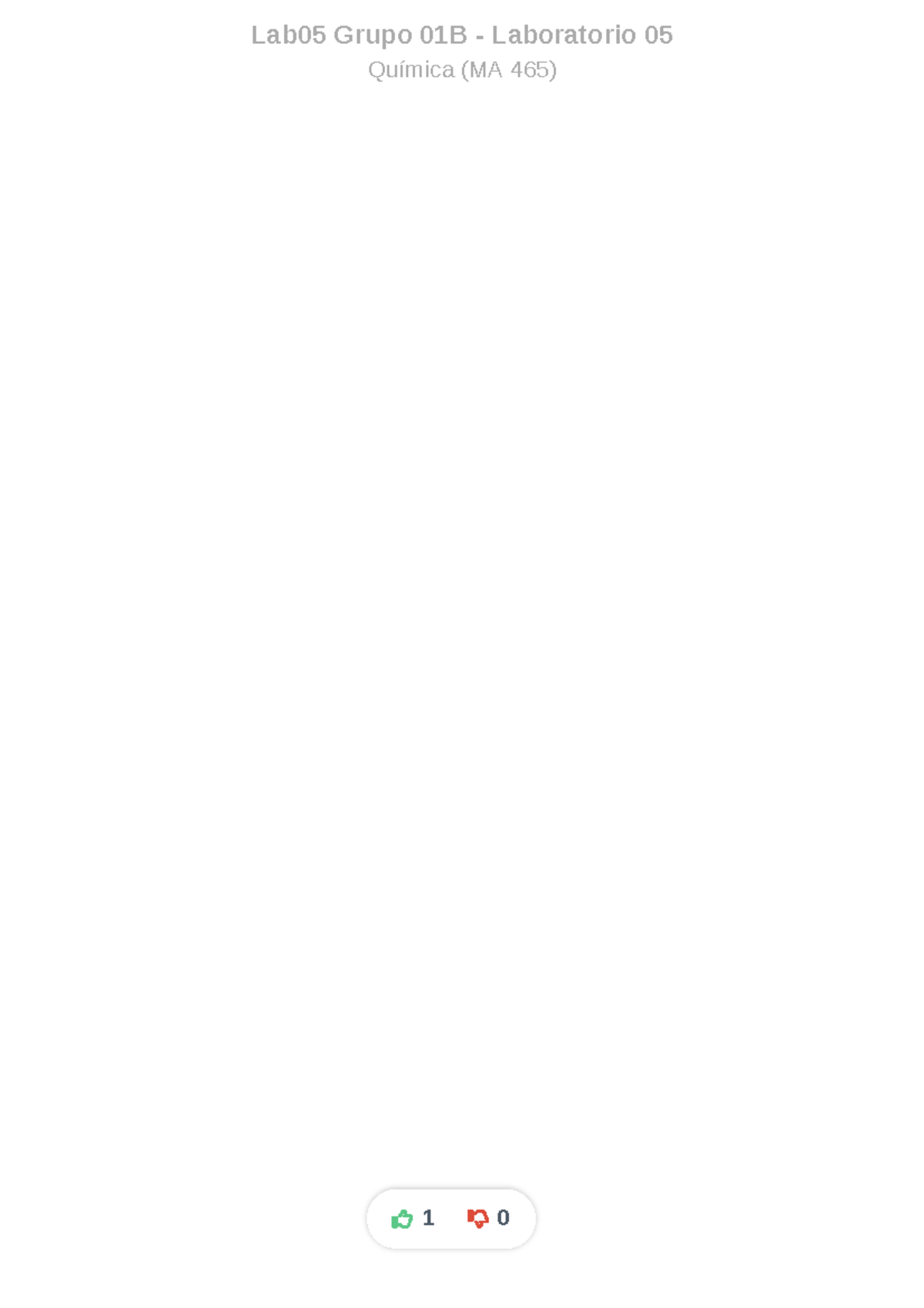 Lab05-grupo-01b-laboratorio-05 compress - Lab05 Grupo 01B - Laboratorio 05 Química (MA 465 ...