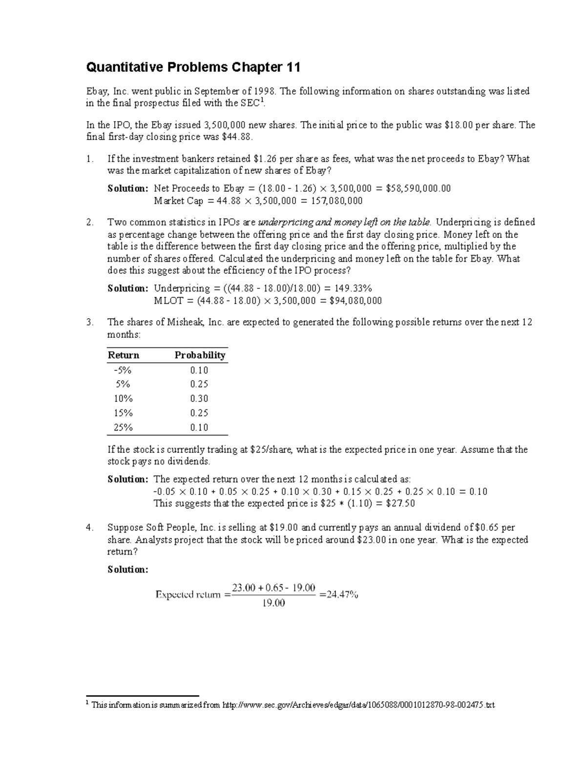 Quantitative-Problems-chapter-11 2 - Quantitative Problems Chapter 11 ... Quantitative-Problems-chapter-11 2 - Quantitative Problems Chapter 11 ...