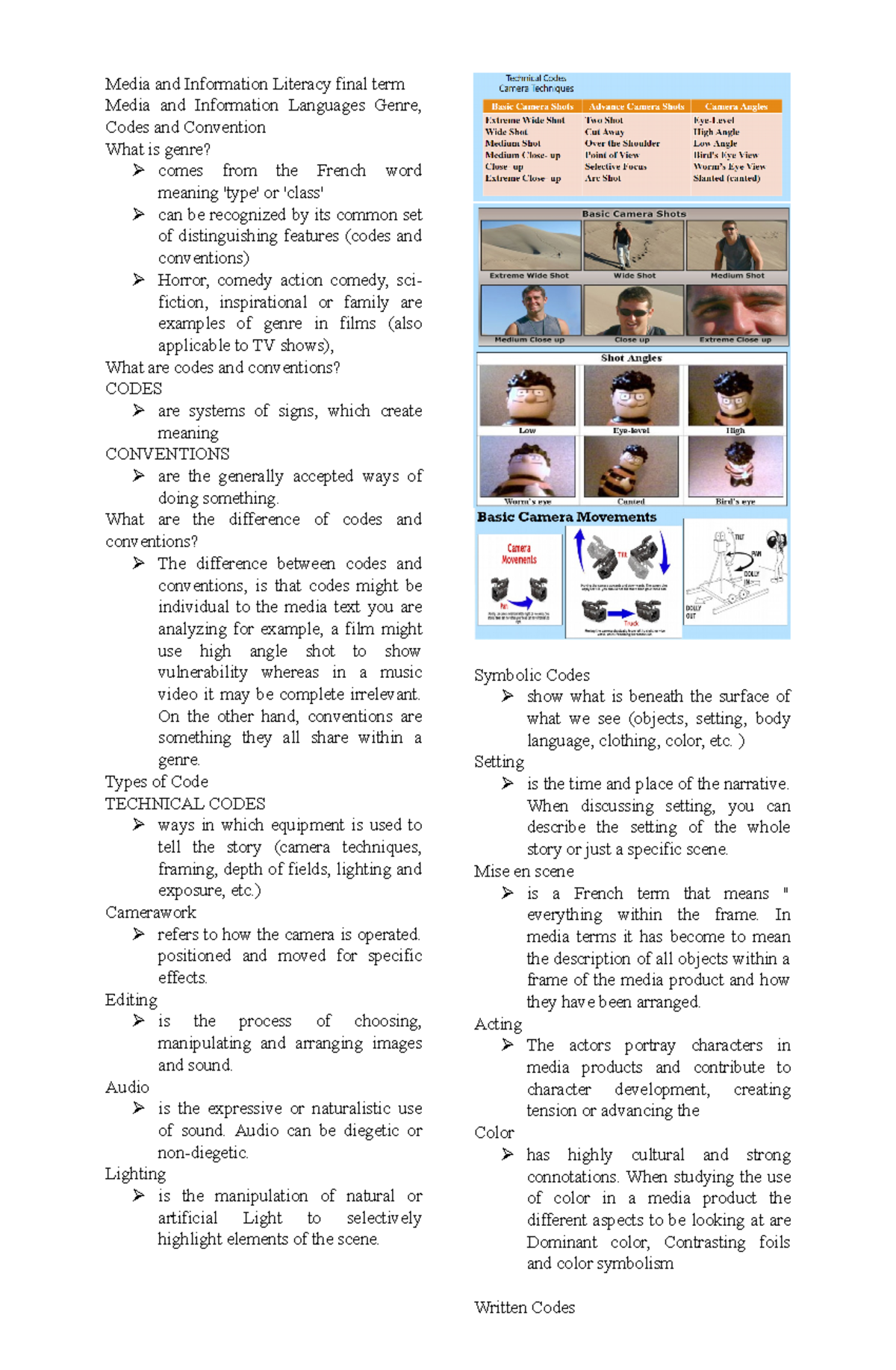 Media and Information Literacy final term - What are the difference of ...