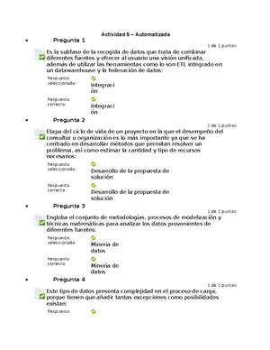 Evaluación automatizada - Evaluación automatizada Pregunta 1 1 de 1 puntos Las instituciones ...