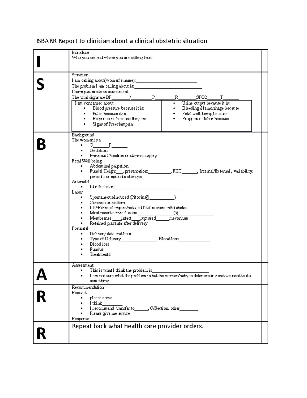 Isbarr - NUR-320 - Cal Baptist - Studocu