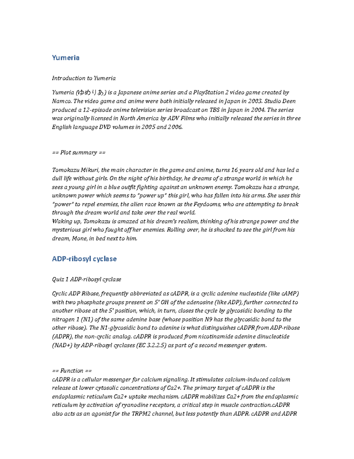 HIST123 Assignment Yumeria - Yumeria Introduction to Yumeria Yumeria ...