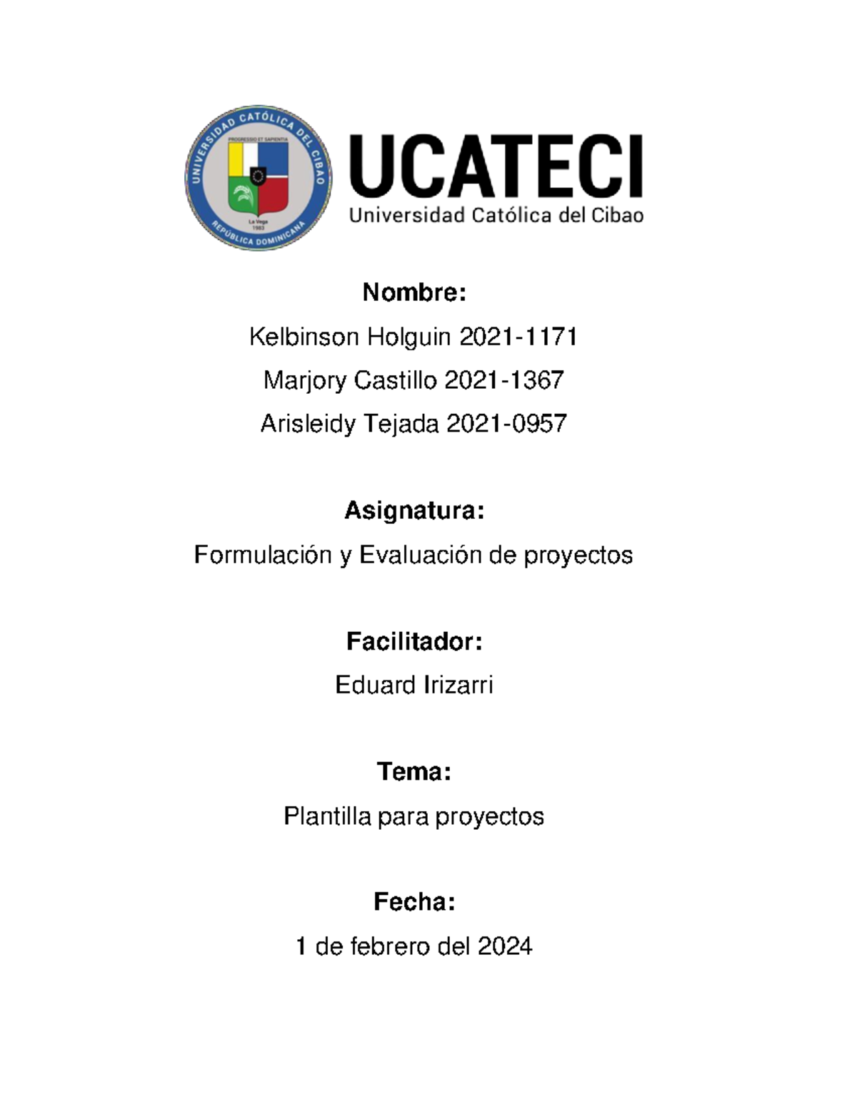 Libro 1 - Nombre: Kelbinson Holguin 2021 - 1171 Marjory Castillo 2021 ...