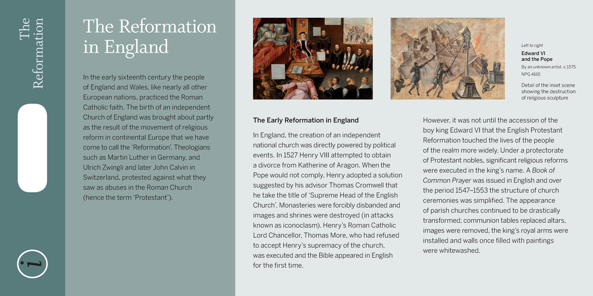 The reformation - i The Reformation The Reformation in England In the ...