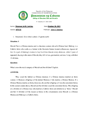 The Indolence of the Filipino - This eBook is for the use of anyone ...