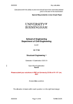 Lecture Notes 6 - week 6 - 1 Maths for Civil Engineering [Matrix ...