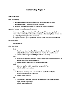 Challenge veranderkunde - Challenge veranderkunde Verandercanvas voor ...